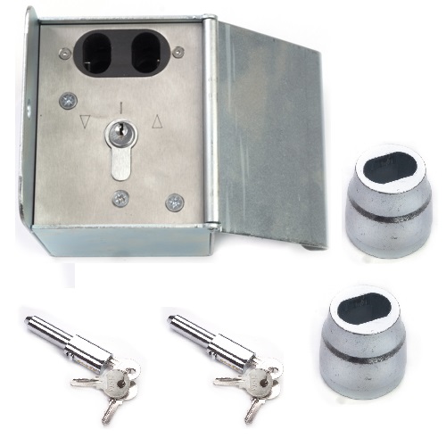 Buy NV237A - Double Pin Lock Isolator Box with Key Switch c/w 1 Pair ...