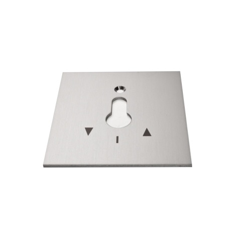 Buy NV245E - Blank Face Plates to suit Geba Key Switches | GEBA | North ...